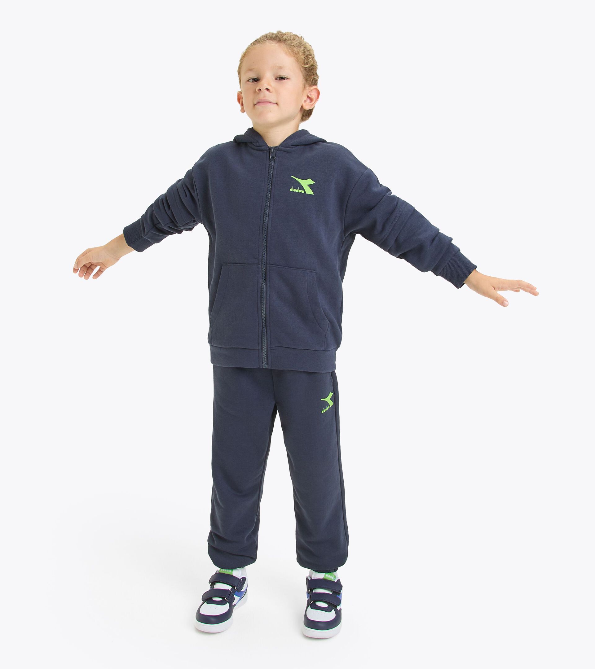 JB. TRACKSUIT HD FZ NEON Sporty set - Boy - Diadora Online Store US