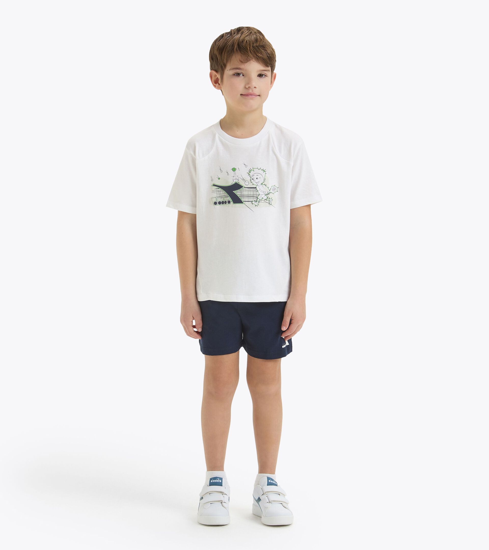 JB. SET SS RIDDLE Sports set - T-shirt and shorts - Boy - Diadora ...