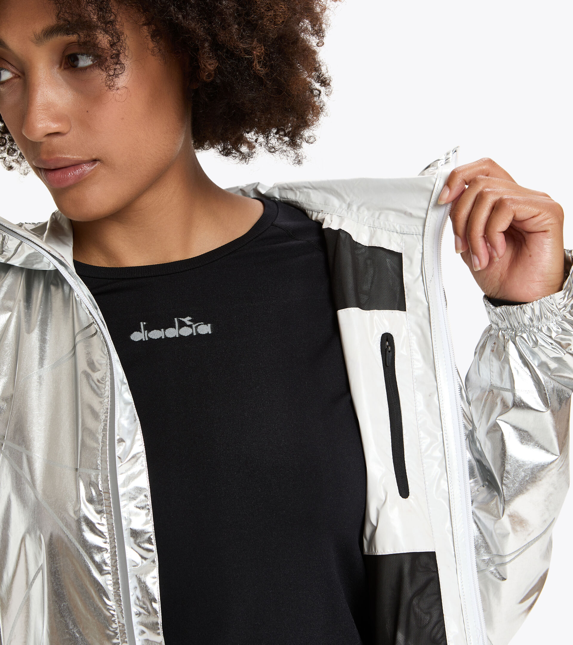 L. RAIN LOCK JACKET Waterproof running jacket - Women - Diadora Online ...