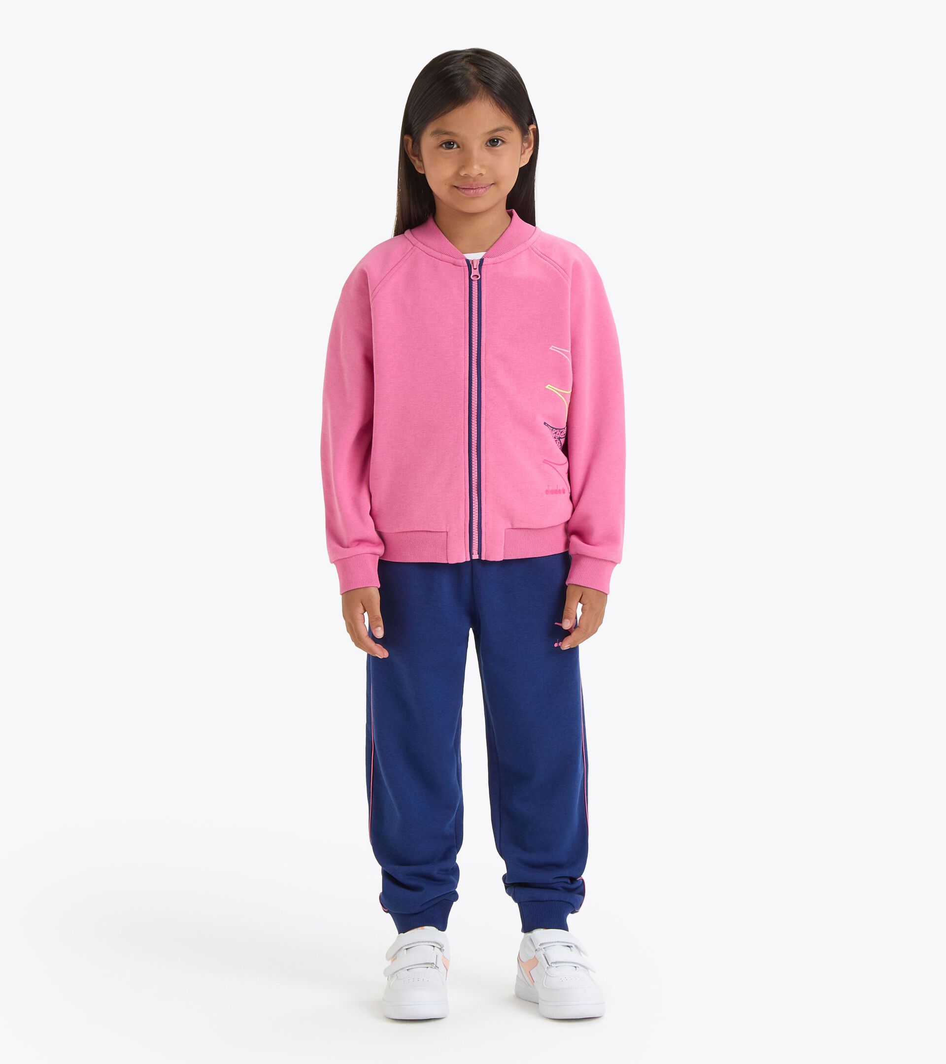 JU. TRACKSUIT FZ LOGO Coordinated tracksuit - Boys and girls - Diadora ...