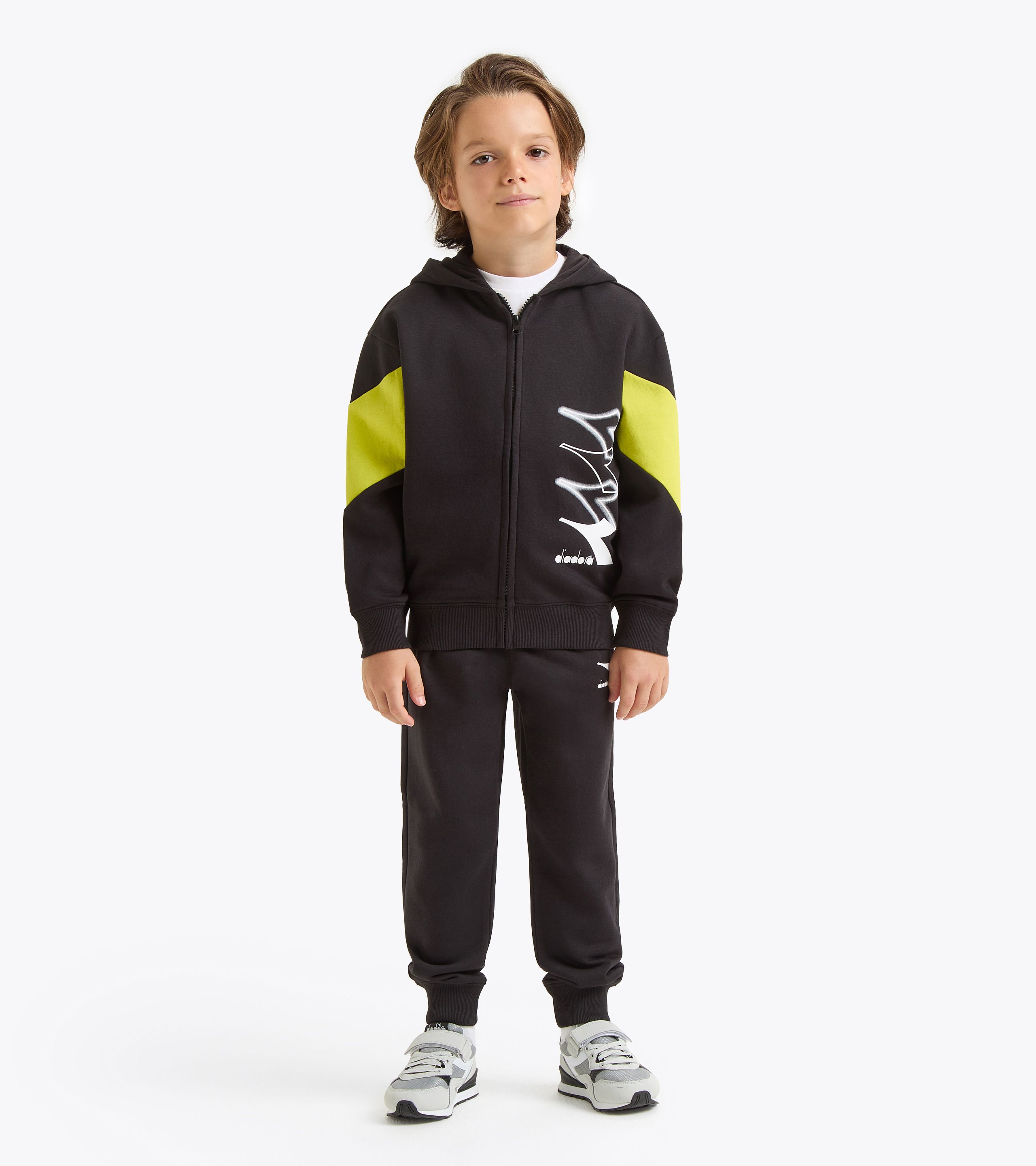 JB. TRACKSUIT HD FZ LOGO Tracksuit - Boy - Diadora Online Store US