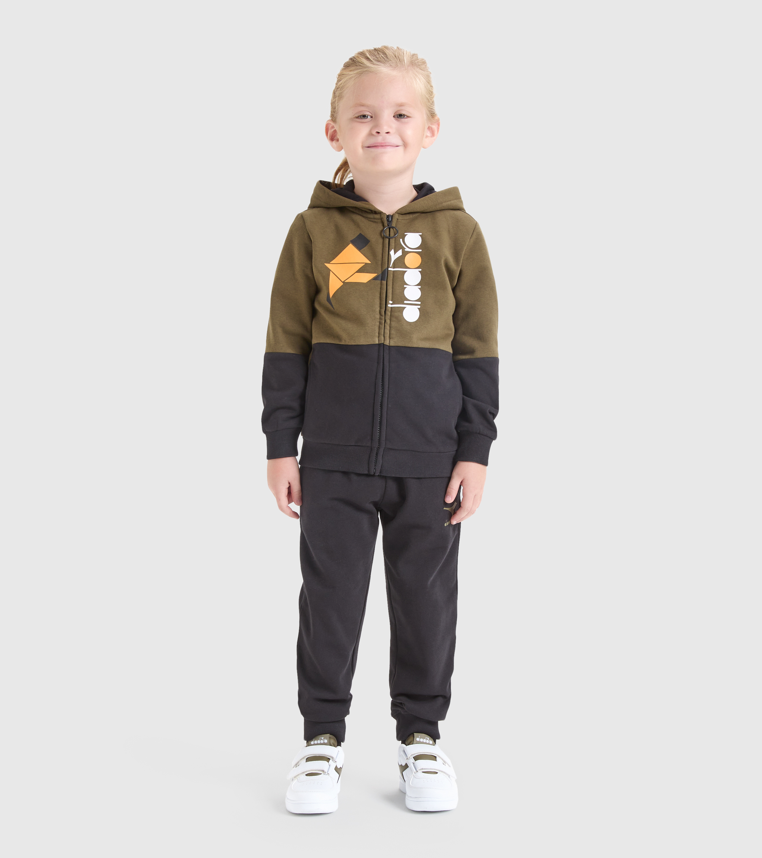 JB.TRACKSUIT HD FZ TWISTER Sports tracksuit - Kids - Diadora Online ...