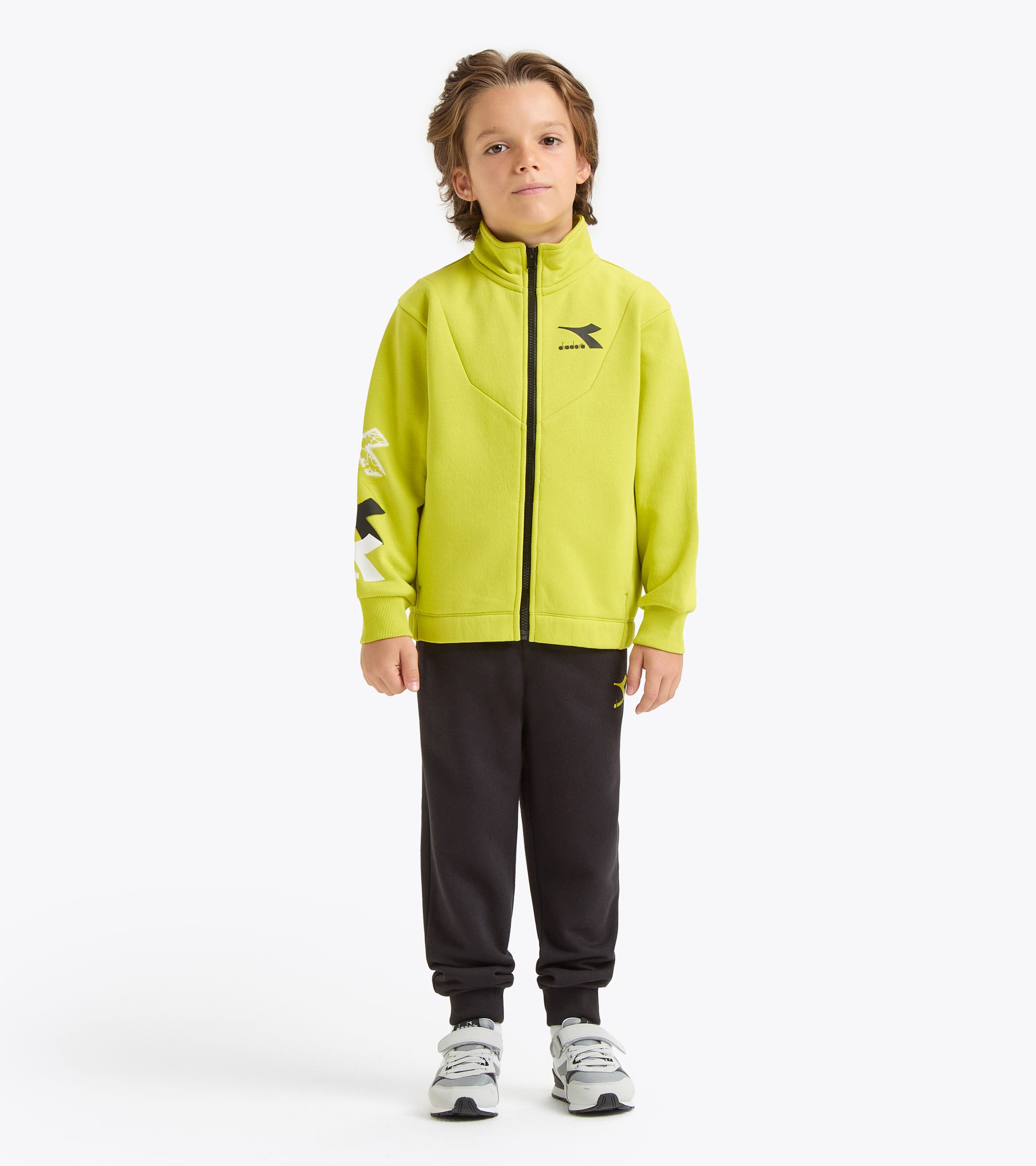 JB. TRACKSUIT FZ LOGO Tracksuit - Boy - Diadora Online Store