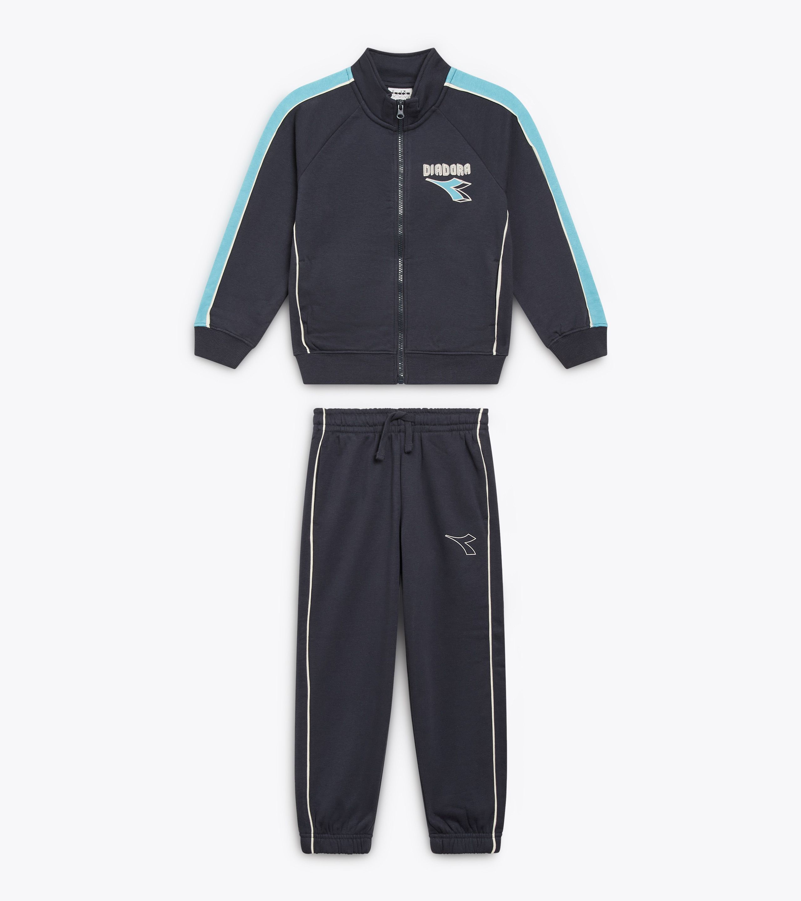 JB. TRACKSUIT FZ LOGO (BR) Tracksuit made with brushed fleece - Boy ...
