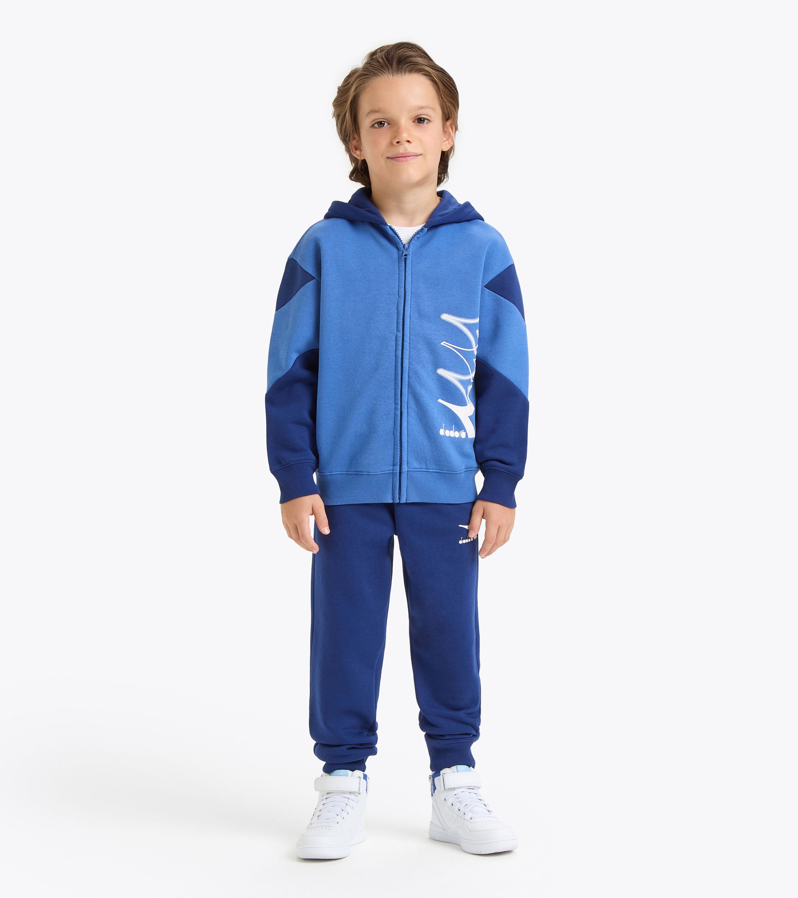 JB. TRACKSUIT HD FZ LOGO Tracksuit - Boy - Diadora Online Store US